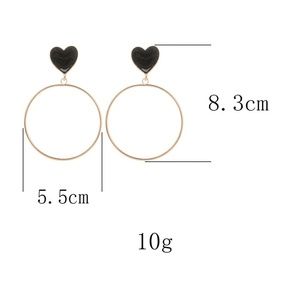 Fashion Jewelry | Jewelry | Vintage Modern Drop Geometric Round Big ...